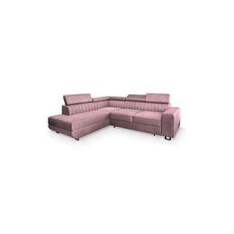 MASSENO Ecksofa mit Schlaffunktion Nola lila/violett Ma&szlig;e (cm): B: 253 H: 88 &raquo; H&ouml;ffner