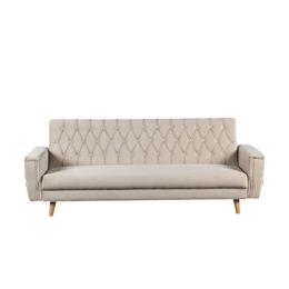 H&ouml;ffner Schlafsofa Johanetta &brvbar; creme &brvbar; Ma&szlig;e (cm): B: 214 H: 83 T: 106.0 &raquo; H&ouml;ffner