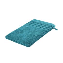 CS Schmal como Waschhandschuh Soft Cotton blau Ma&szlig;e (cm): B: 16 &raquo; H&ouml;ffner