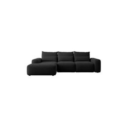 Selsey Ecksofa mit Schlaffunktion Carnos &brvbar; schwarz &brvbar; Ma&szlig;e (cm): B: 264 H: 82 &raquo; H&ouml;ffner