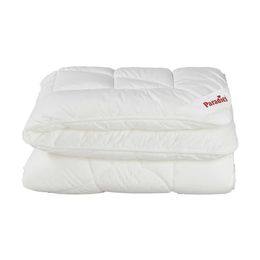 Paradies Mono-Steppbett medium warm Dala Bio &brvbar; wei&szlig; &brvbar; Ma&szlig;e (cm): B: 135 &raquo; H&ouml;ffner
