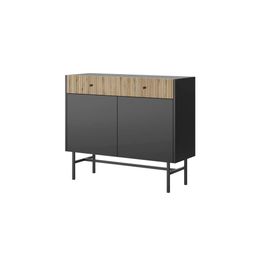 Selsey Sideboard schwarz Ma&szlig;e (cm): B: 104,4 H: 89,4 &raquo; H&ouml;ffner