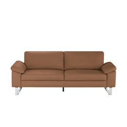 Max Schelling Ledersofa mit Kufengestell Maximum braun Ma&szlig;e (cm): B: 224 H: 89 T: 97.0 &raquo; H&ouml;ffner