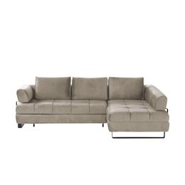 switch Ecksofa Havana &brvbar; grau &brvbar; Ma&szlig;e (cm): B: 272 H: 89 T: 173.0 &raquo; H&ouml;ffner