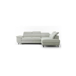 Selsey Ecksofa mit Schlaffunktion Lambo grau Ma&szlig;e (cm): B: 268 H: 98 &raquo; H&ouml;ffner