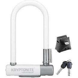 Kryptonite KryptoLok Mini 7 inkl. FlexFrame-Halterung B&uuml;gelschloss perlwei&szlig;