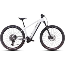 Cube Reaction Hybrid SLT 800 Wh E-Bike Hardtail Diamant 27,5" metallicwhite'n'black S | Dienstrad-Leasing m&ouml;glich