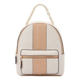 Liu Jo Backpack female Beige size One Size