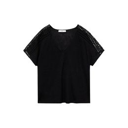 Mango Shirt 'MACA' female Black size M
