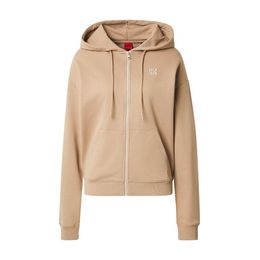 Hugo Zip-Up Hoodie 'Dalfine' female Brown size XS