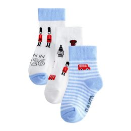 Baker By Ted Baker Socks boy Blue, White size 0-3 mths
