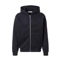 Hollister Zip-Up Hoodie male Black size XXL
