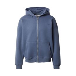 Hollister Zip-Up Hoodie male Blue size XXL