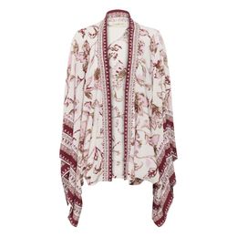 Cream Kimono 'CRKamoil' female Red size One Size