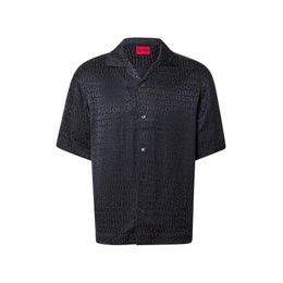 Hugo Button Up Shirt 'Espino' male Black size M