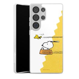DeinDesign Galaxy S25 Ultra Handy Slim Case Silikon Handyh&uuml;lle transparent H&uuml;lle extra d&uuml;nn Snoopy Peanuts Children Silikon Slim Case