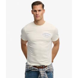 Superdry Herren Lo-fi Dockside T-shirt White - Gr&ouml;&szlig;e: M 104040550330971D002