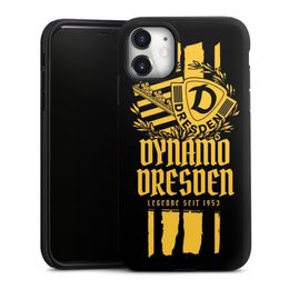 DeinDesign iPhone 11 Handy Panzer Handyh&uuml;lle robuste Outdoor H&uuml;lle Schutzh&uuml;lle matt Sgd Statement Sg Dynamo Dresden Tough Case