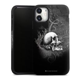 DeinDesign iPhone 11 Handy Panzer Handyh&uuml;lle robuste Outdoor H&uuml;lle Schutzh&uuml;lle matt Skulls Skull Gothic Tough Case