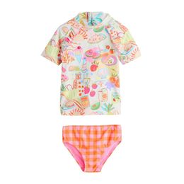 next Swimsuit girl Orange size 3-6 mths
