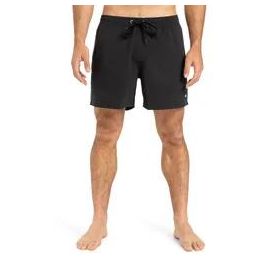 Badeshorts Quiksilver "EVERYDAY VOLLEY 15", Herren, Gr. XXL, N-Gr, schwarz, Web, Polyester, unifarben, Badehosen Badeshorts, sportliche Schnittform, f&uuml;r Erwachsene, schnelltrocknendes Material