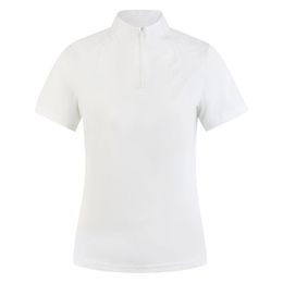 Pikeur Athleisure Funktions-Turniershirt wei&szlig; Damen 46