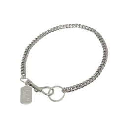 Halsreif Karl Kani "Karl Kani Karl Kani Retro Wallet Chain", silber, Halsketten, Damen, onesize