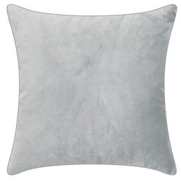 Dekokissen Pad "Elegance", light grau, unifarben, B:50cm H:2cm L:50cm, Polyester, Dekokissen_Sitzkissen_Kissenh&uuml;llen, Design als Basic