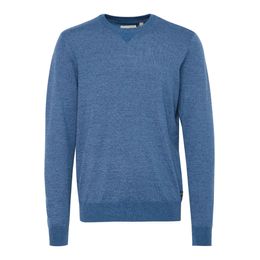 Longpullover Blend "Sweatshirt BHBruton", Herren, Gr. 3XL, blau (copen blau), Obermaterial: 100% Polyester PES., Sweatshirts Longpullover
