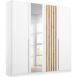 Rauch "Kleiderschrank Schrank Garderobe Breiten 181/226/271 cm LAMELLA" 3 verschiedene Ausstattungen BASIC/CLASSIC/PREMIUM (inkl. SOFT-CLOSE), elegante Lamellen-Auflage in 3D Akustikpaneel Optik MADE IN GERMANY