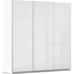Schwebet&uuml;renschrank OTTO HOME "Kleiderschrank Schrank Garderobe AGORDO mit Dekor- oder Hochglanzfront", wei&szlig; (alpinwei&szlig;, hochglanz wei&szlig;), B:203cm H:210cm T:62cm, Holzwerkstoff, Schr&auml;nke, Schwebet&uuml;renschrank, in 4 Breiten und 2 H&ouml;hen MADE IN GERMANY