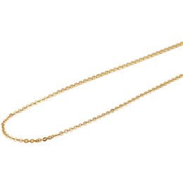 Adelia&acute;s Kette ohne Anh&auml;nger ADELIA&acute;S "Unisex Halskette &ndash; Ankerkette aus Edelstahl 45 cm", gold, Halsketten, Damen, 45cm, Edelstahl, Perfekt als Geschenk zum Jubil&auml;um