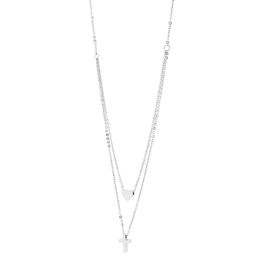 Adelia&acute;s Kette ohne Anh&auml;nger ADELIA&acute;S "Damen Halskette mit Anh&auml;nger &ndash; aus Edelstahl", silber, Halsketten, Damen, 50cm, Edelstahl, Eine sch&ouml;ne Geschenkidee f&uuml;r jeden Anlass