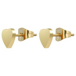 Adelia&acute;s Paar Ohrh&auml;nger ADELIA&acute;S "Damen Ohrringe &ndash; Ohrstecker aus Edelstahl", Damen, Gr. Damen, Edelstahl, gold, Ohrringe, Ideal als Geschenk zum Jubil&auml;um