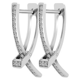 Adelia&acute;s Paar Creolen ADELIA&acute;S "Damen Ohrringe &ndash; Creole aus 925 Silber", Damen, Gr. Damen, Silber 925 (Sterlingsilber), silber, Ohrringe, Perfekt als Geschenk f&uuml;r besondere Menschen