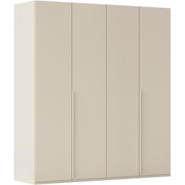 Kleiderschrank "Schrank Garderobe Ankleide Schlafzimmer Flur SERINA Eyecatcher", beige (beige (champagner)), B:201cm H:223cm T:61cm, Holzwerkstoff, LeGer Home by Lena Gercke, Schr&auml;nke, Kleiderschrank, in 6 Breiten, 3 Ausf&uuml;hrungen und mit Front Glas oder Dekor MADE IN GERMANY