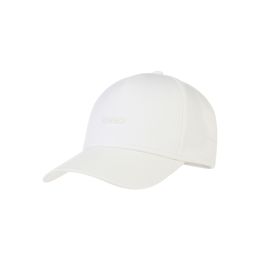Baseball Cap Hugo "Cara", Damen, open wei&szlig; 115, Web, Baumwolle, unifarben, Caps, in der Gr&ouml;&szlig;e verstellbar