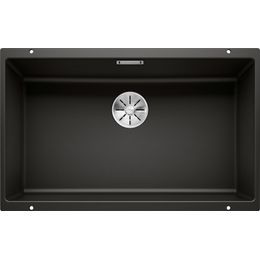 Granitsp&uuml;le Blanco "SUBLINE 700-U", schwarz, B:46cm H:19cm T:73cm, Verbundwerkstoff, K&uuml;chensp&uuml;len, erh&auml;ltlich in mehreren Farben