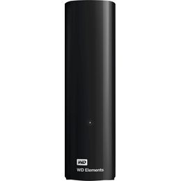 Western Digital WD externe HDD-Festplatte "Elements Desktop", schwarz, 14 TB, Festplatten