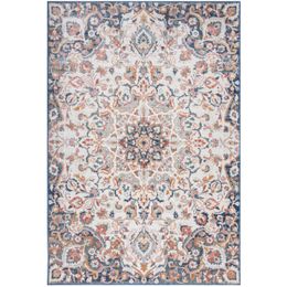 Teppich FLAIR RUGS "Mabel, f&uuml;r drinnen und drau&szlig;en", bunt, B:160cm H:2mm L:230cm, Kunstfaser, Teppiche, Teppich, Outdoor geeignet, gemustert mit Hoch-Tief Effekt