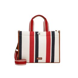 Emily & Noah Shopper EMILY & NOAH "Shopper E&N Jasmin", Damen, Gr. B/H/T: 36cm x 27cm x 14cm 0, rot 600, Polyester, Taschen Shopper