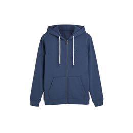 Scotch & Soda Sweatshirt SCOTCH & SODA "Sweatjacke Logo Badge Zipthrough Hoodie 1er Pack", Herren, Gr. L, blau, Obermaterial: 100% Baumwolle CO., Sweatshirts Sweatshirt