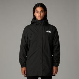 Regenmantel The North Face "Antora Regenparka f&uuml;r Damen", Damen, Gr. XS, schwarz (tnf schwarz), Obermaterial: 100% Polyester, M&auml;ntel, mit DryVent&trade;-Technologie, dreiteilige, verstellbare Kapuze
