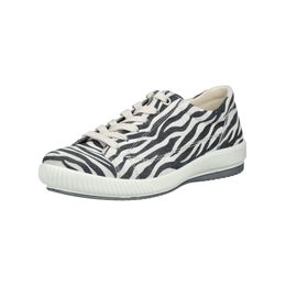 Sneaker Legero "Legero Sneaker Leder", Damen, Gr. 38,5, zebra, Leder, Schuhe Sneaker