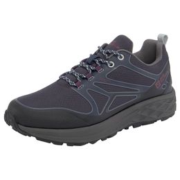 Walkingschuh Jack Wolfskin "ROCKET HIKER 2 TEXAPORE", Damen, Gr. 39, grau (anthrazit), Synthetik, Textil, Schuhe Walkingschuh, wasserdichter Wanderschuh f&uuml;r Outdoor-Aktivit&auml;ten