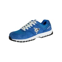 Sicherheitsschuh DUNLOP WORKWEAR "Sicherheitsschuhe Flying Arrow blau S3" Gr. 47, blau, 47, Obermaterial: 100% Rindsleder Leather cow., Schuhe