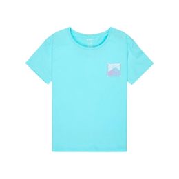 T-Shirt Roxy "Lilyregular Night Vintage", Jungen, Gr. 6(115-120cm), aqua splash, Obermaterial: 100% Walkfrottier;, Shirts T-Shirt