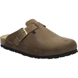 Clog Josef Seibel "Hermine 04", Damen, Gr. 36, braun, Nubukleder, Schuhe Clog, Hausschuh, Schlupfschuh in Schuhweite G (=weit)