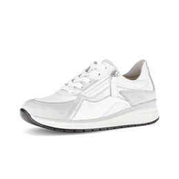 Gabor Damen Sneaker "Sneaker low", Gr. 36wei&szlig;, Schuhe