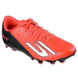 Fu&szlig;ballschuh Skechers "CLUB MG, Go Soccer Mens, Skechers Skx_2 Club Mg", Herren, Gr. 41, rdbk rot, schwarz, Lederimitat, Schuhe Fu&szlig;ballschuh, Kunstrasenschuh, Rasenschuh bietet &uuml;berlegen Traktion